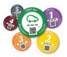 Lyon - Zone à faibles émissions – Zone verte France